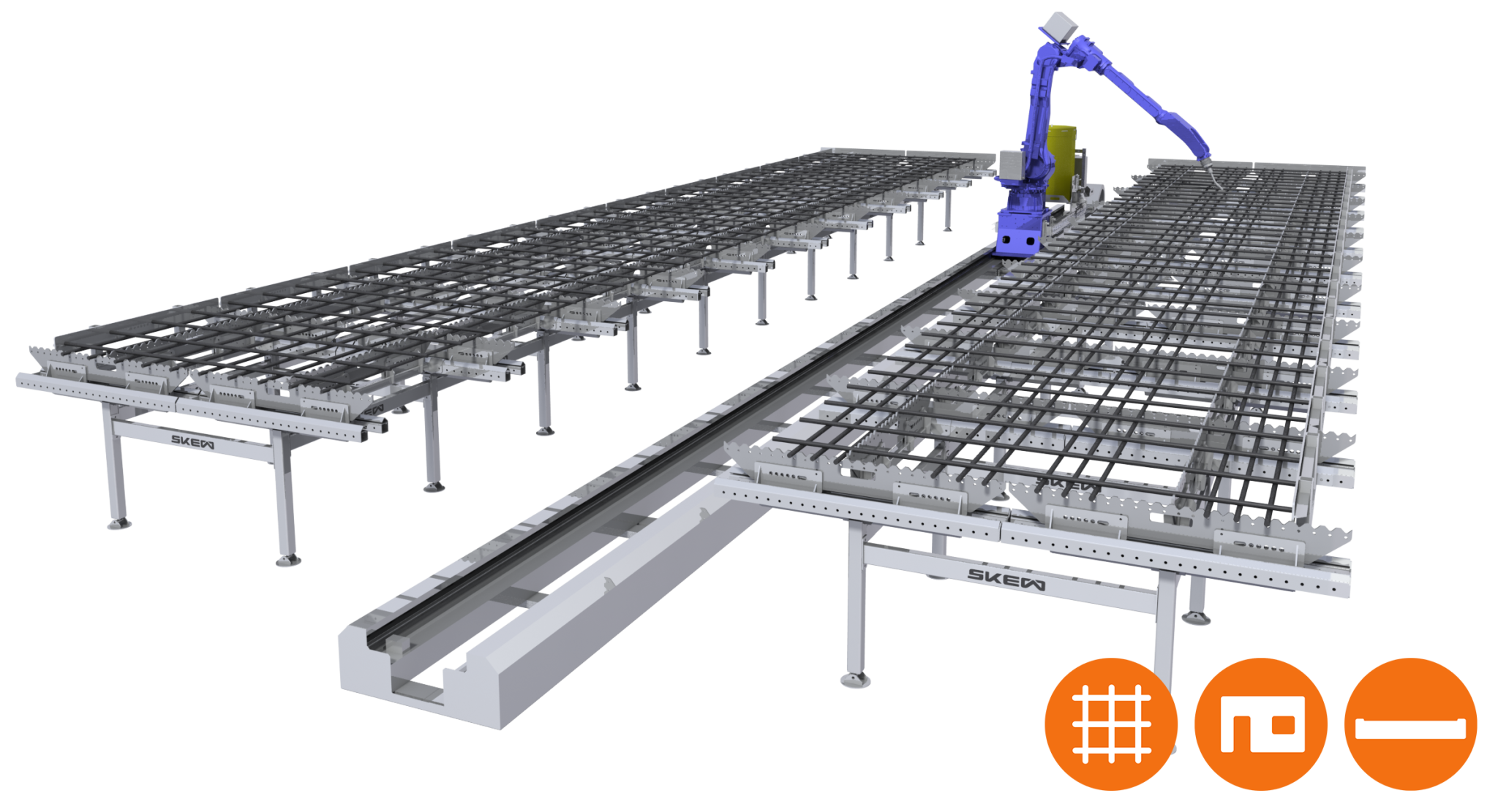 JIG Systems for automated welding - SKEW JIG Systems